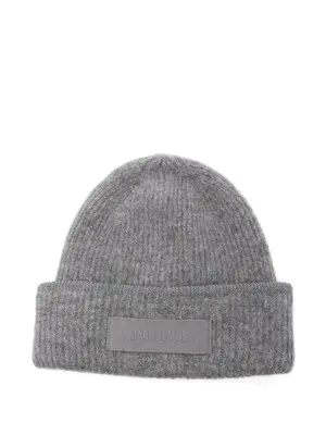 Jacquemus Le Bonnet Gros Grain Beanie - Grey