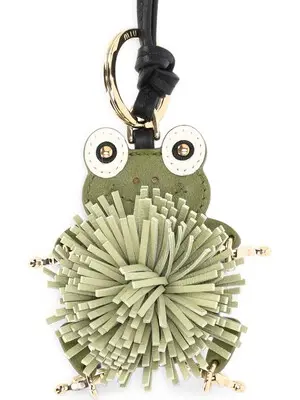 Miu Miu Leather Keychain