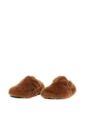 BIRKENSTOCK Boston Shearling Clogs - Brown
