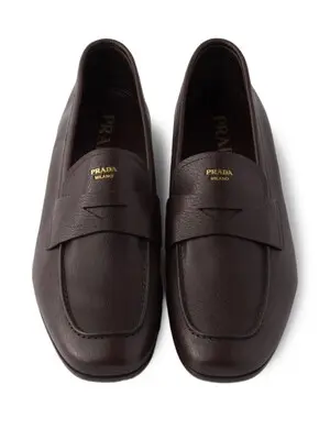Prada Leather Loafers