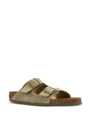 BIRKENSTOCK Arizona Suede Sandals - Green