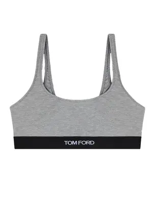 TOM FORD Signature Modal Bralette - Grey