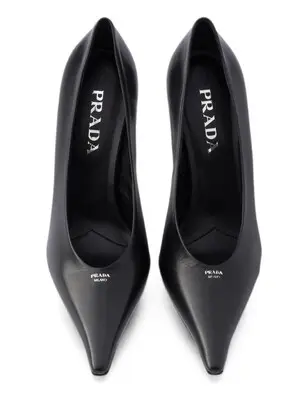 Prada Leather Pumps - Black