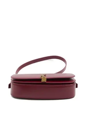Saint Laurent Voltaire Box Leather Bag - Red