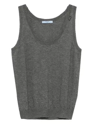 Prada Round Neck Cashmere Vest
