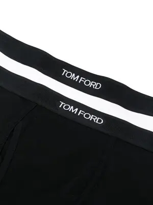 TOM FORD Set Of 2 Logo-waistband Cotton Boxer Briefs - Multi