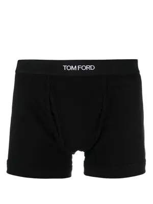 TOM FORD Set Of 2 Logo-waistband Cotton Boxer Briefs - Multi