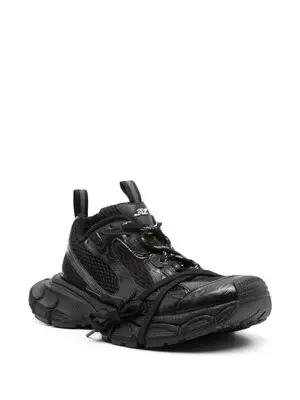 Balenciaga 3xl Mesh Sneakers - Black