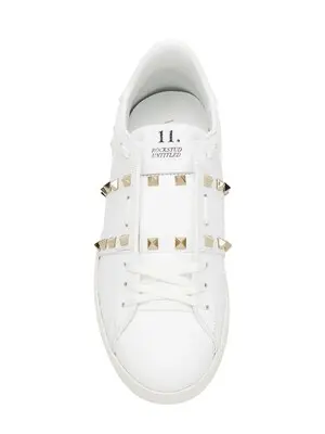 Valentino Garavani Rockstud Untitled Leather Sneakers