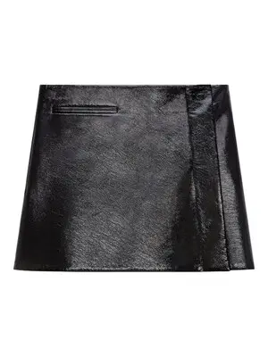 COURREGES Mini Skirt - Black