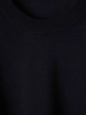 Stone Island Light Wool Crew Neck Pullover - Blue