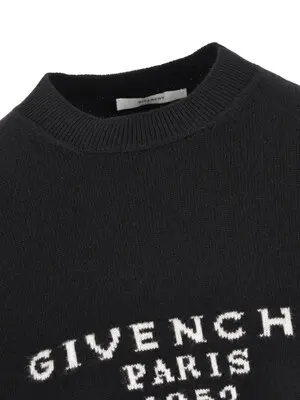 Givenchy Wool And Cashmere Pullover With Paris 1952