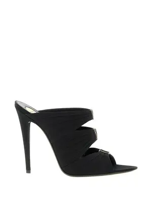 Saint Laurent Emilie 110 Mule - Black