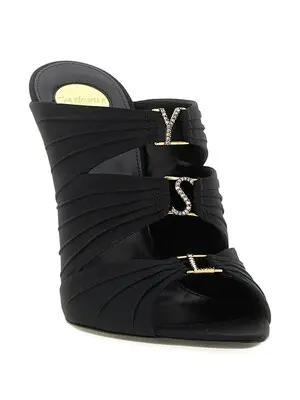 Saint Laurent Emilie 110 Mule - Black