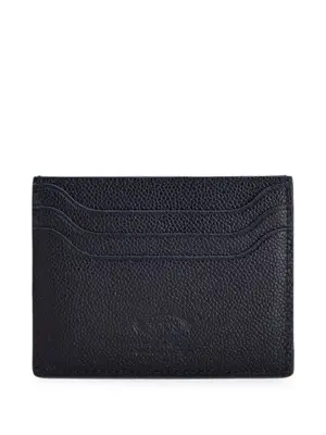 TOD'S Leather Card Holder - Blue