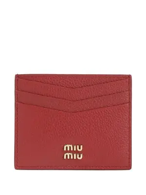 TOD`S Leather Cardholder Red