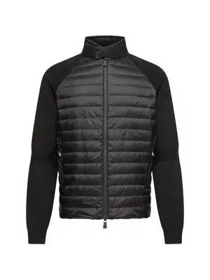 Moncler Grenoble Padded Zip-up Cardigan - Black
