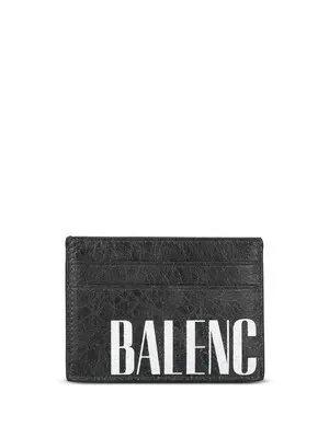 Balenciaga Editor Card Holder - Black