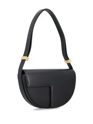 PATOU Le Petit Leather Bag - Black