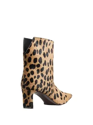 Khaite Ona 55 Ankle Boots - Brown