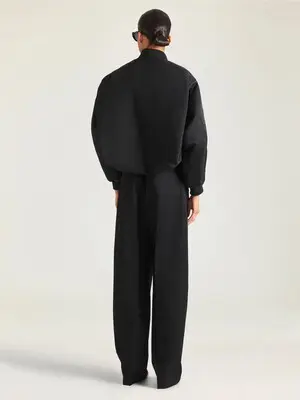 Givenchy Bomber Crop Cocoon Jacket