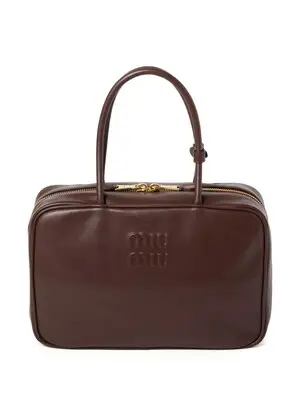 Miu Miu Large Beau Bag - Brown