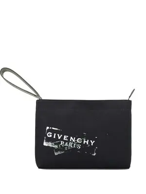 Givenchy Logo Pouch - Black