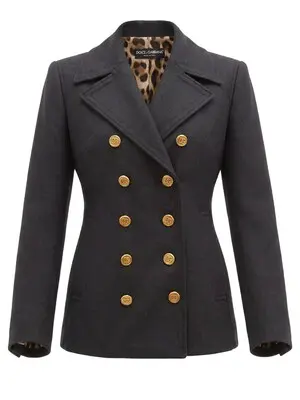Dolce & Gabbana Double-breasted Wool Coat