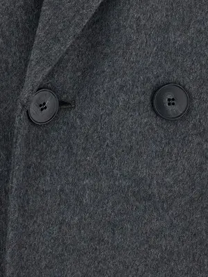 Victoria Beckham Dolce & Gabbana Double-breasted Wool Coat