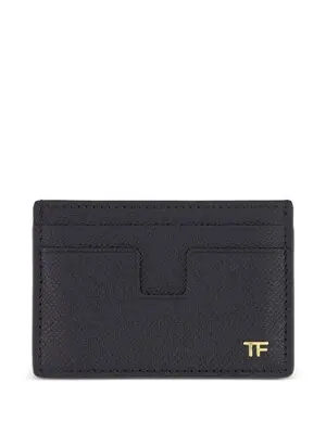 TOM FORD Classic Cardholder In Hammered Leather