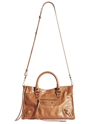 Balenciaga Le City Small Bag - Brown