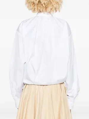 Dries Van Noten Cenver Cotton Shirt - White