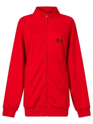 Balenciaga Tracksuit Dress With Open Back - Red