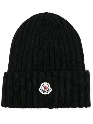 Moncler Logo Beanie