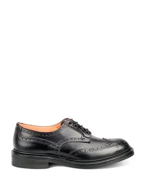 TRICKER`S Tricker's Bourton Wing Tip Brogue Shoes - Black