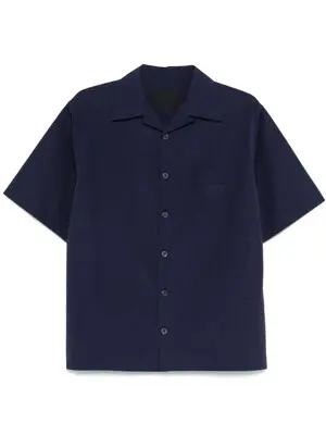 Prada Short Sleeved Cotton Shirt