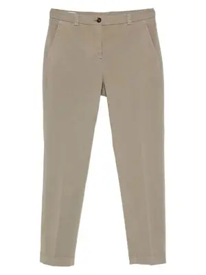 Incotex Leyre Straight-leg Cotton Trousers