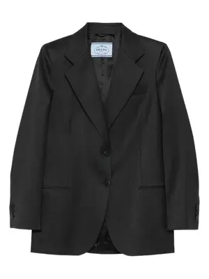 Prada Wool Blazer - Grey