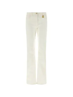 MSGM Straight Jeans - White