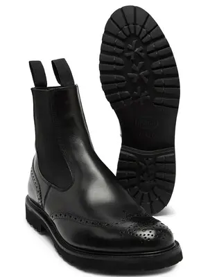 TRICKER`S Tricker's Henry Chelsea Boots With Brogue Detailing