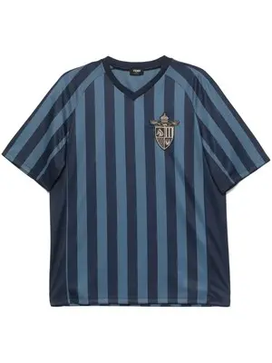 Fendi Pequin Fabric Club T-shirt - Blue
