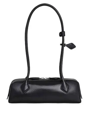 Alaïa Le Teckel Small Bag In Goatskin - Black