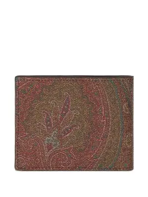 Etro Arnica Bi-fold Wallet - Brown