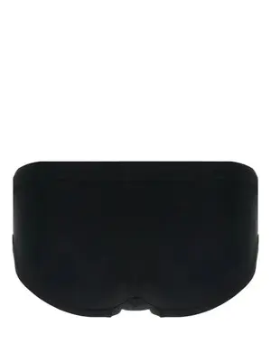 Dolce & Gabbana Swimsuit Slip With Logo Tag - Black
