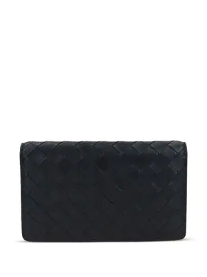 Bottega Veneta Intreccio Pouch - Black