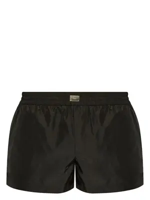 Dolce & Gabbana Short Swim Trunks - Black