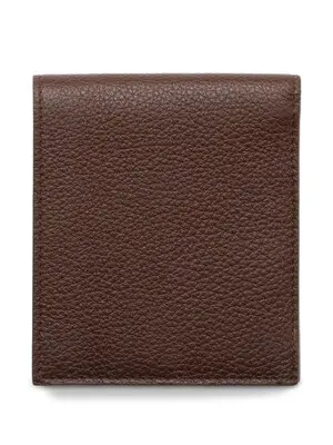 Prada Hammered Leather Bi-fold Wallet