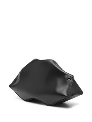 Alexander McQueen Manta Clutch - Black