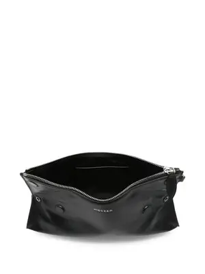 Alexander McQueen Manta Clutch - Black