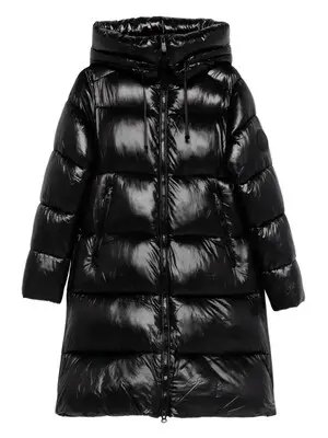 SAVE THE DUCK Isabel Long Down Jacket - Black